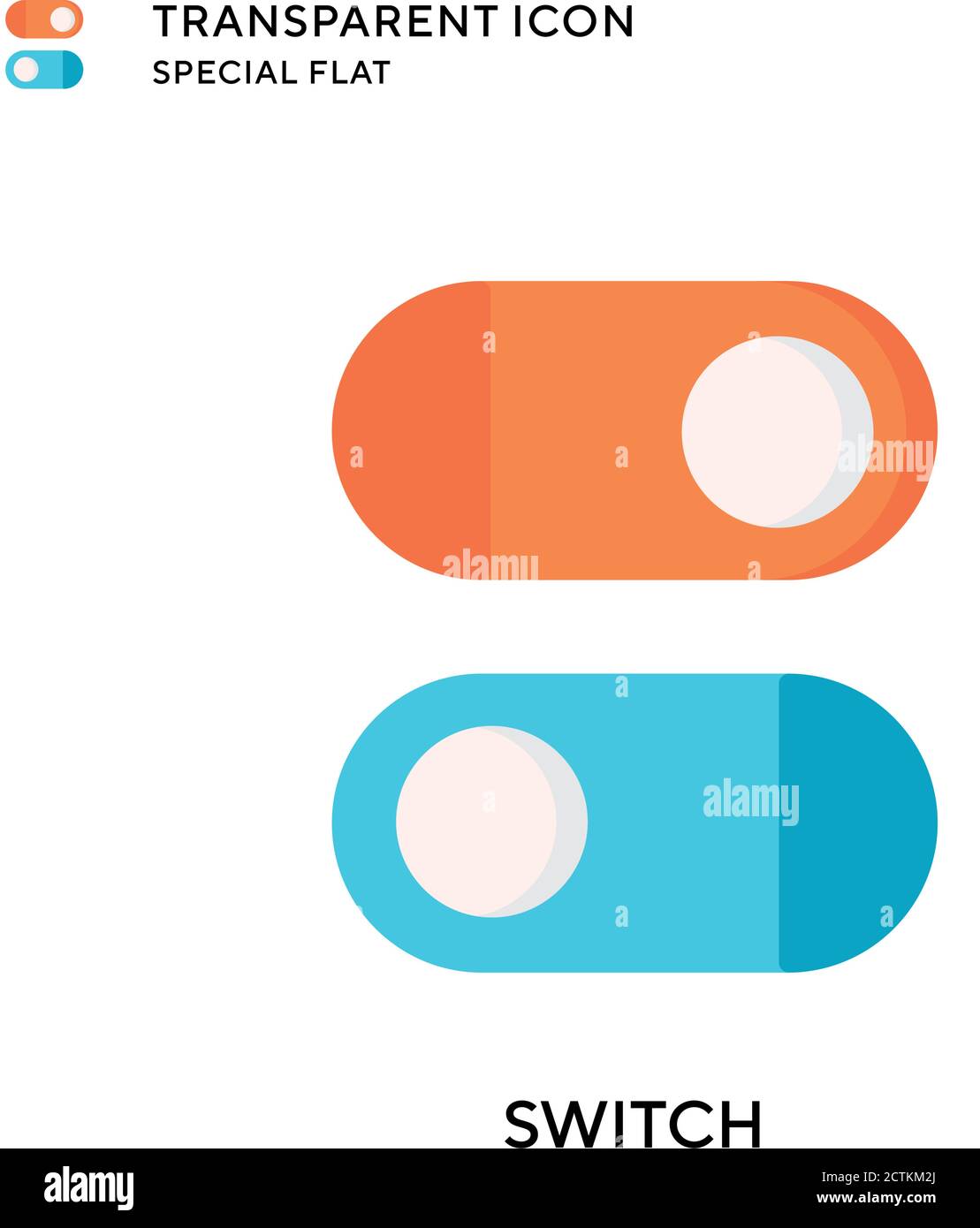 Blue switch controller Stock Vector Images - Alamy