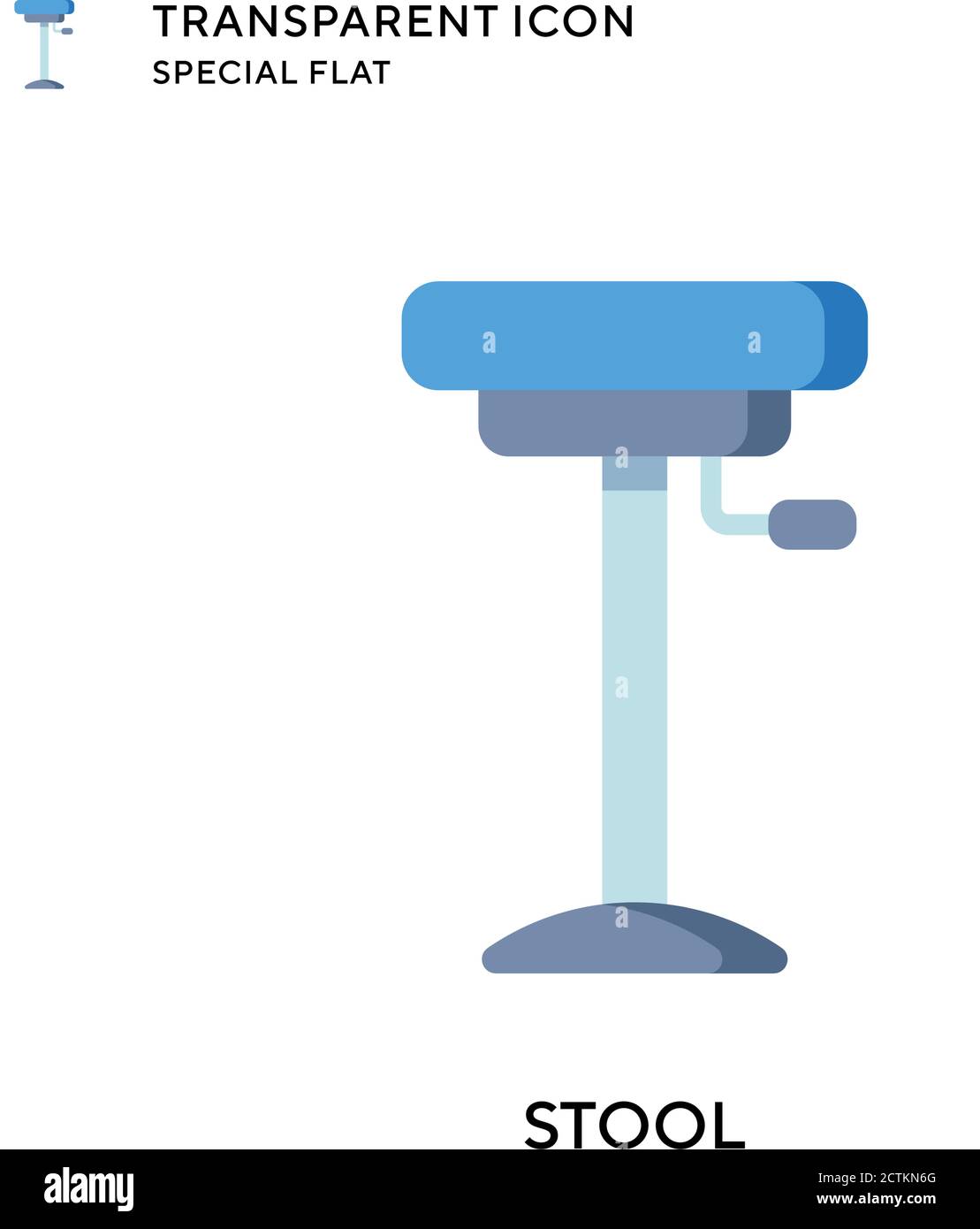 White bar stools Stock Vector Images - Alamy