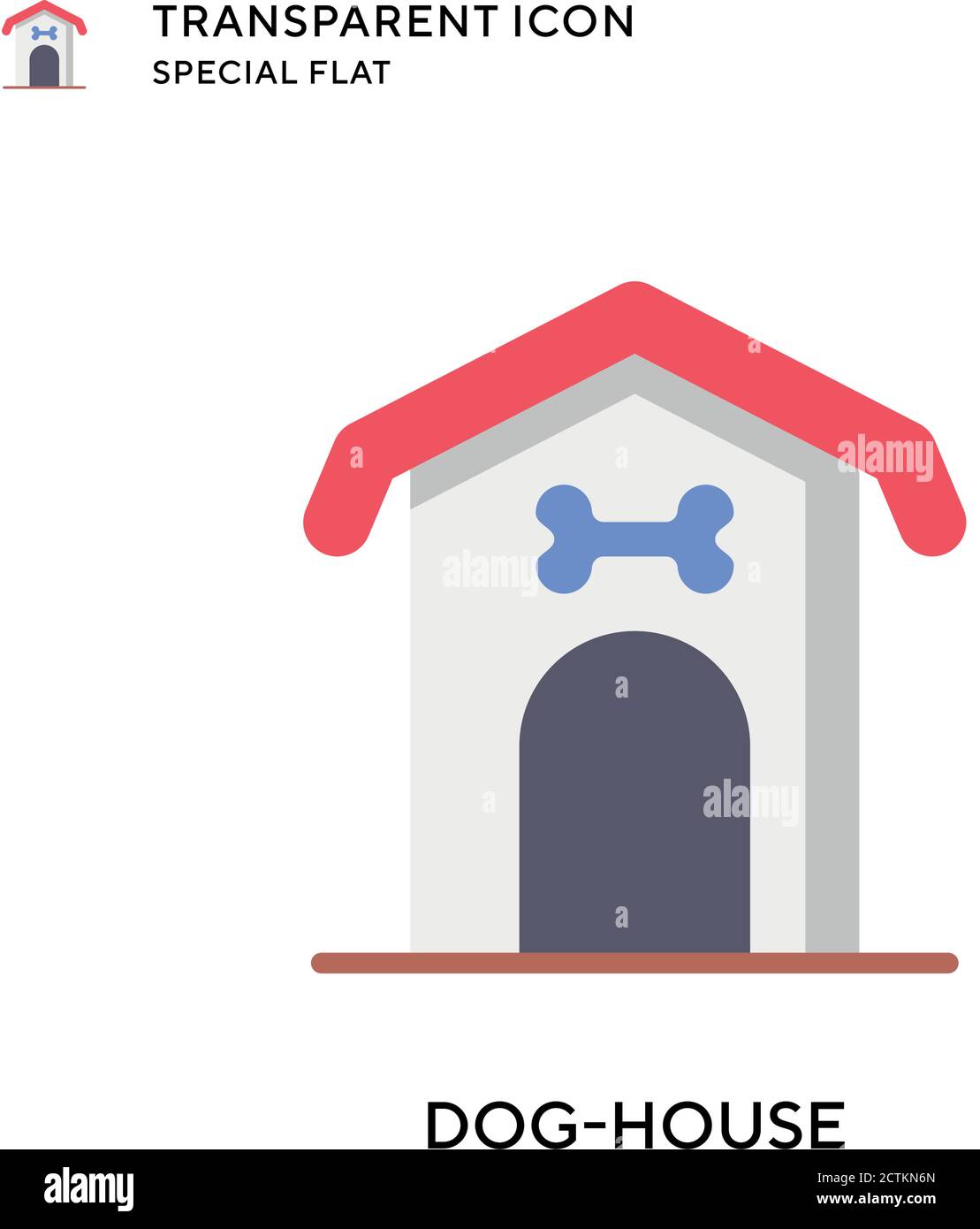 Dog hut icon cartoon Stock Vector Images - Alamy