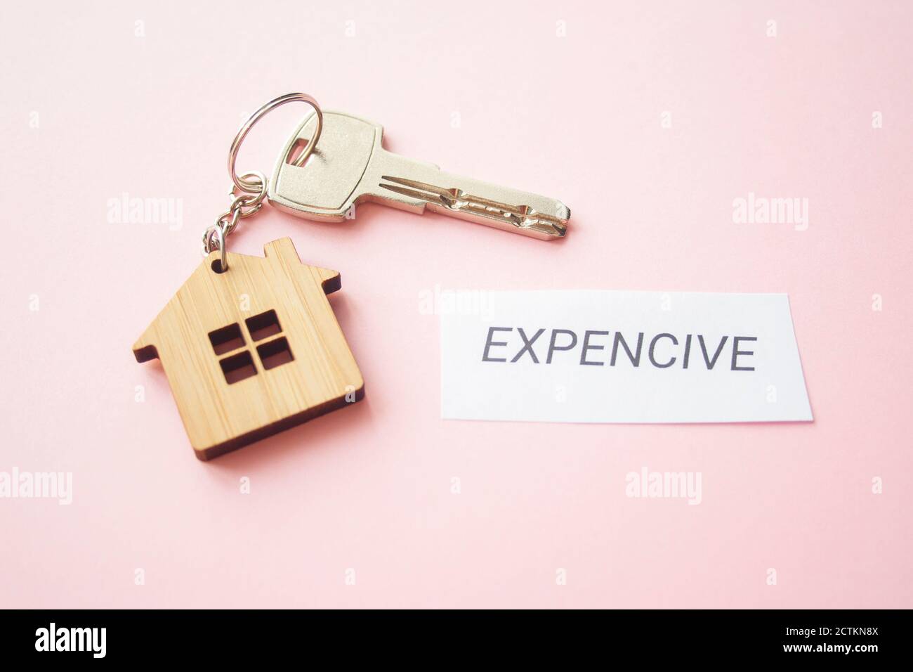 Pink home house residence business building hi-res stock photography ...