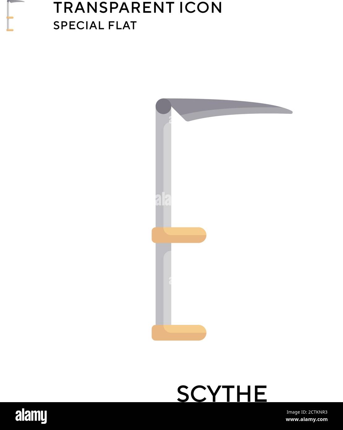 Scythe hay Stock Vector Images - Alamy