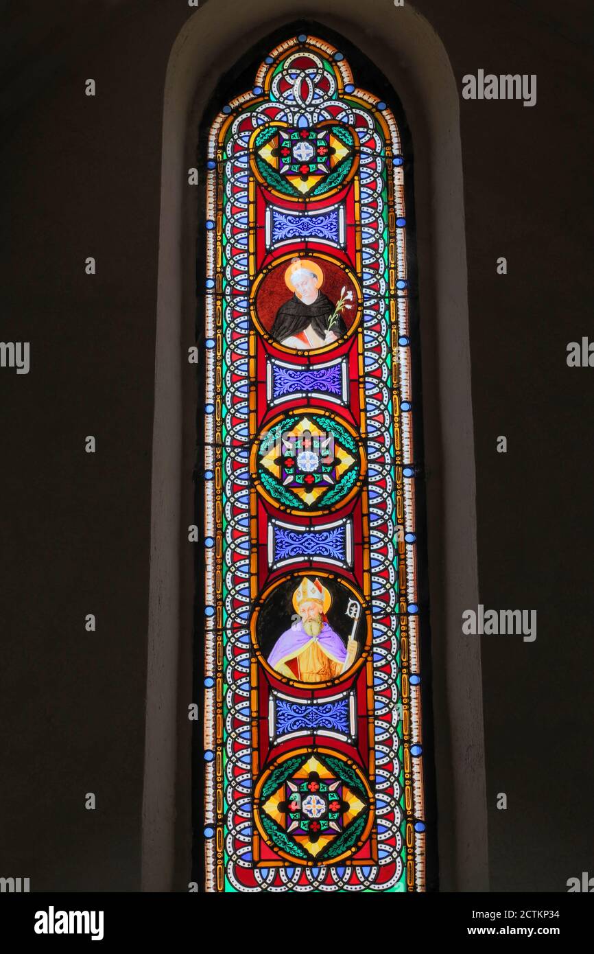 14th century medieval stained glass window hi-res stock photography and ...