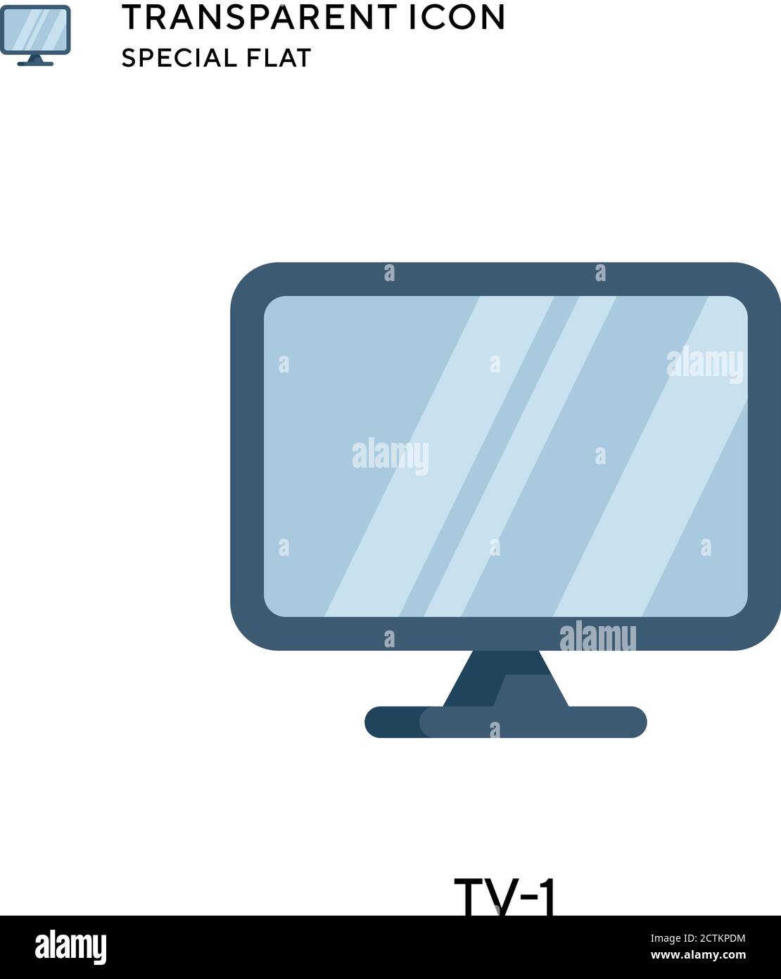 1 man watching tv Stock Vector Images - Alamy