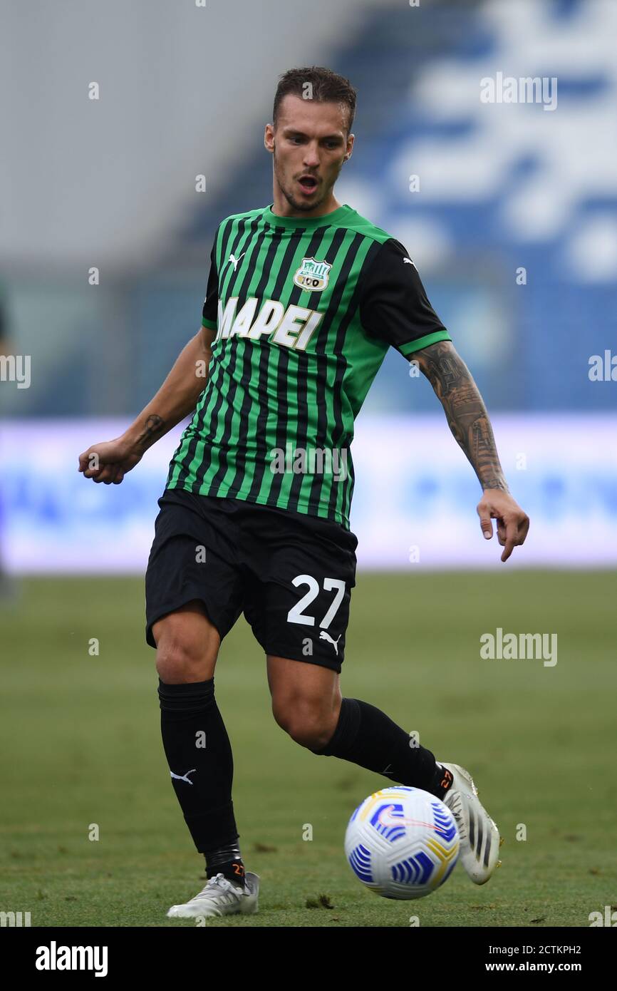 Lukas Haraslin (Sassuolo) during the Italian “ Serie A" match between Sassuolo 1-1 Cagliari at ...
