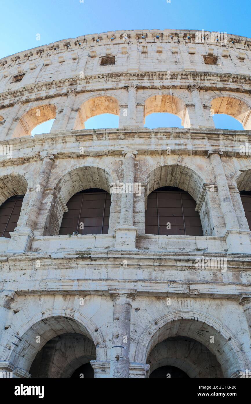 Colosseum brickwork hi-res stock photography and images - Alamy