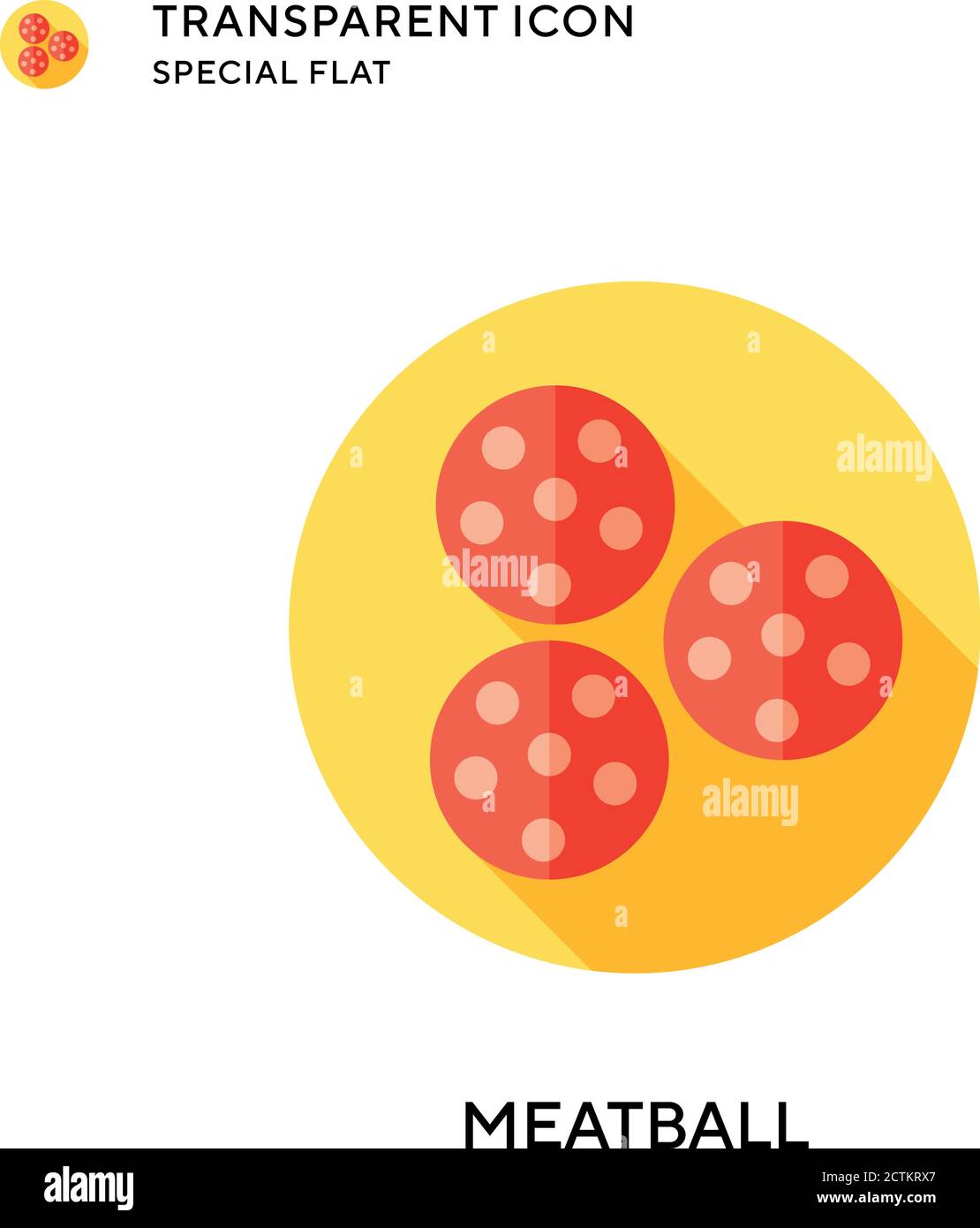 Pork ball vector vectors hi-res stock photography and images - Alamy