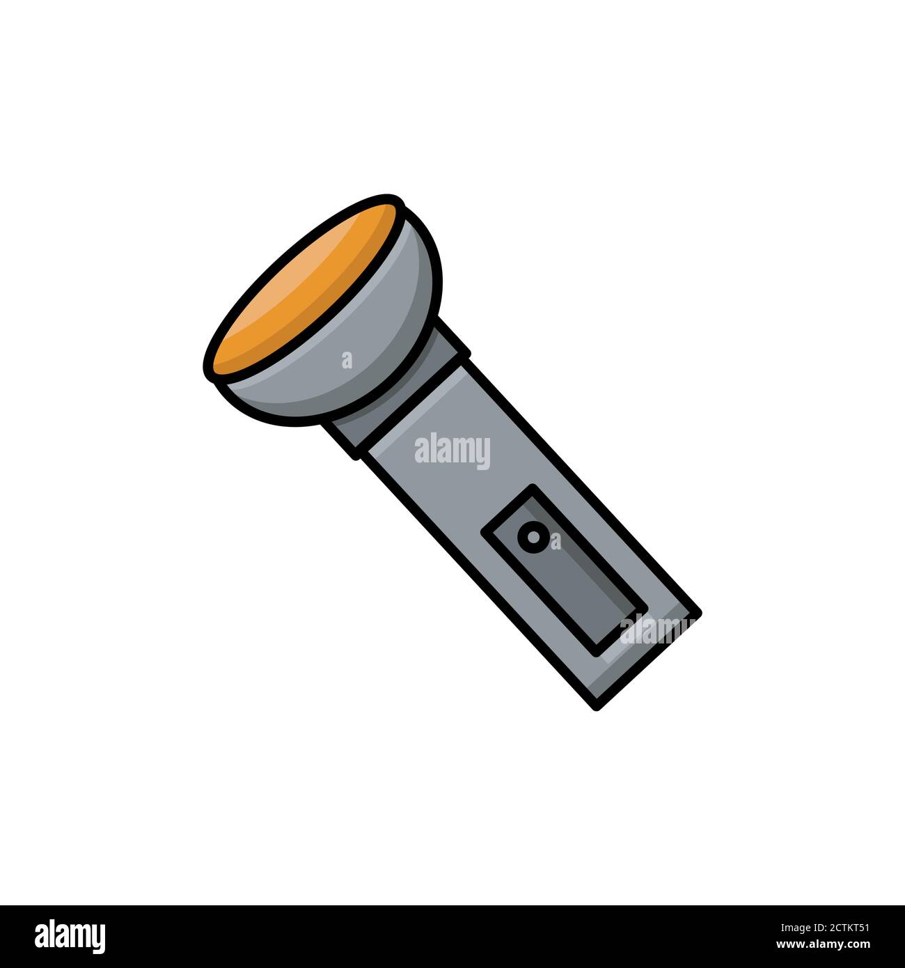 flashlight vector design template illustration Stock Vector Image & Art ...