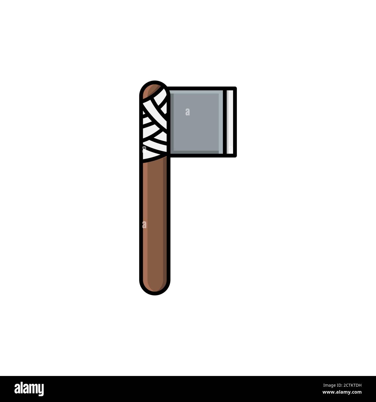 Hiking adventure axe trip Cut Out Stock Images & Pictures - Alamy