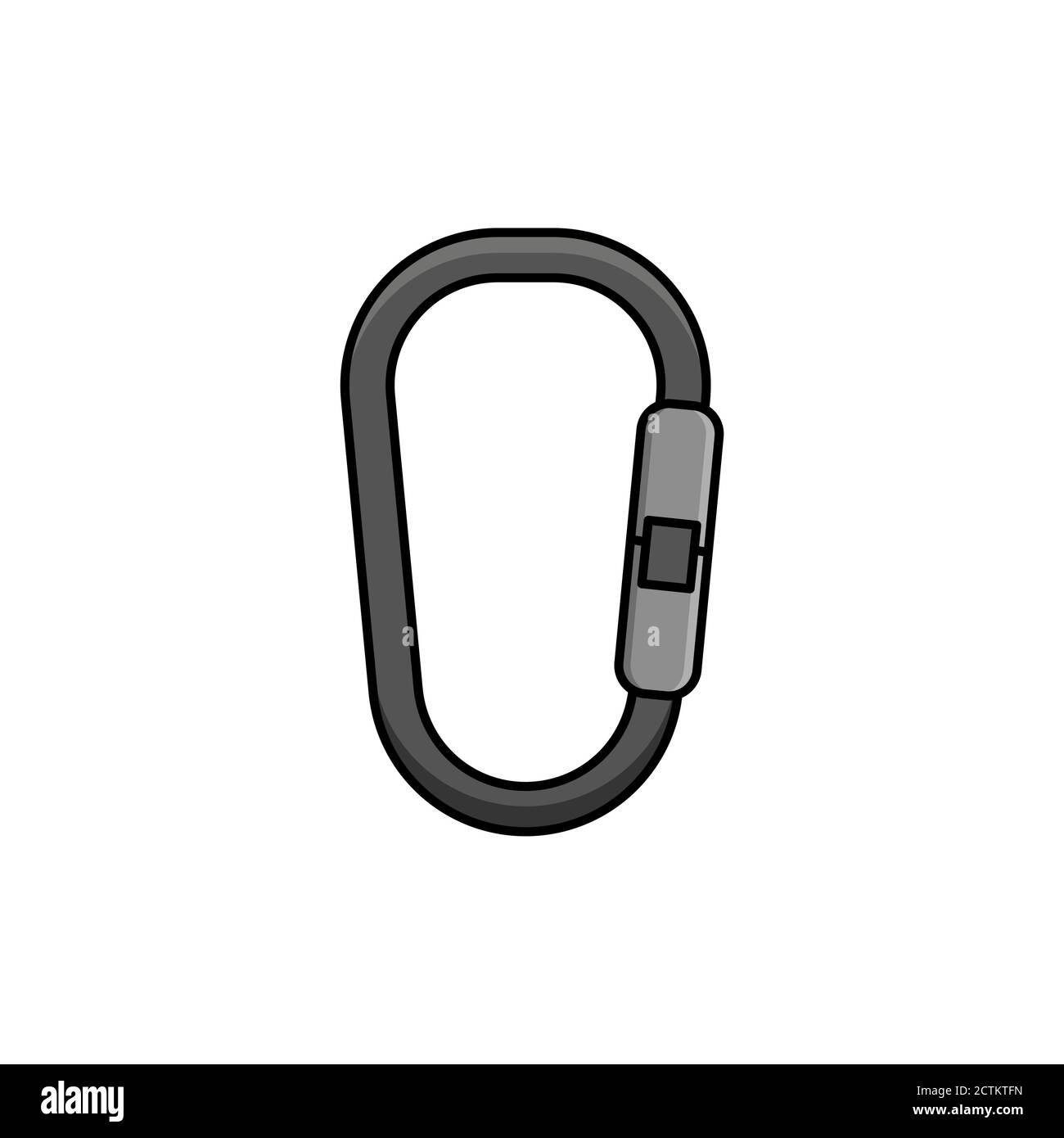 carabiner vector design template illustration Stock Vector Image & Art ...