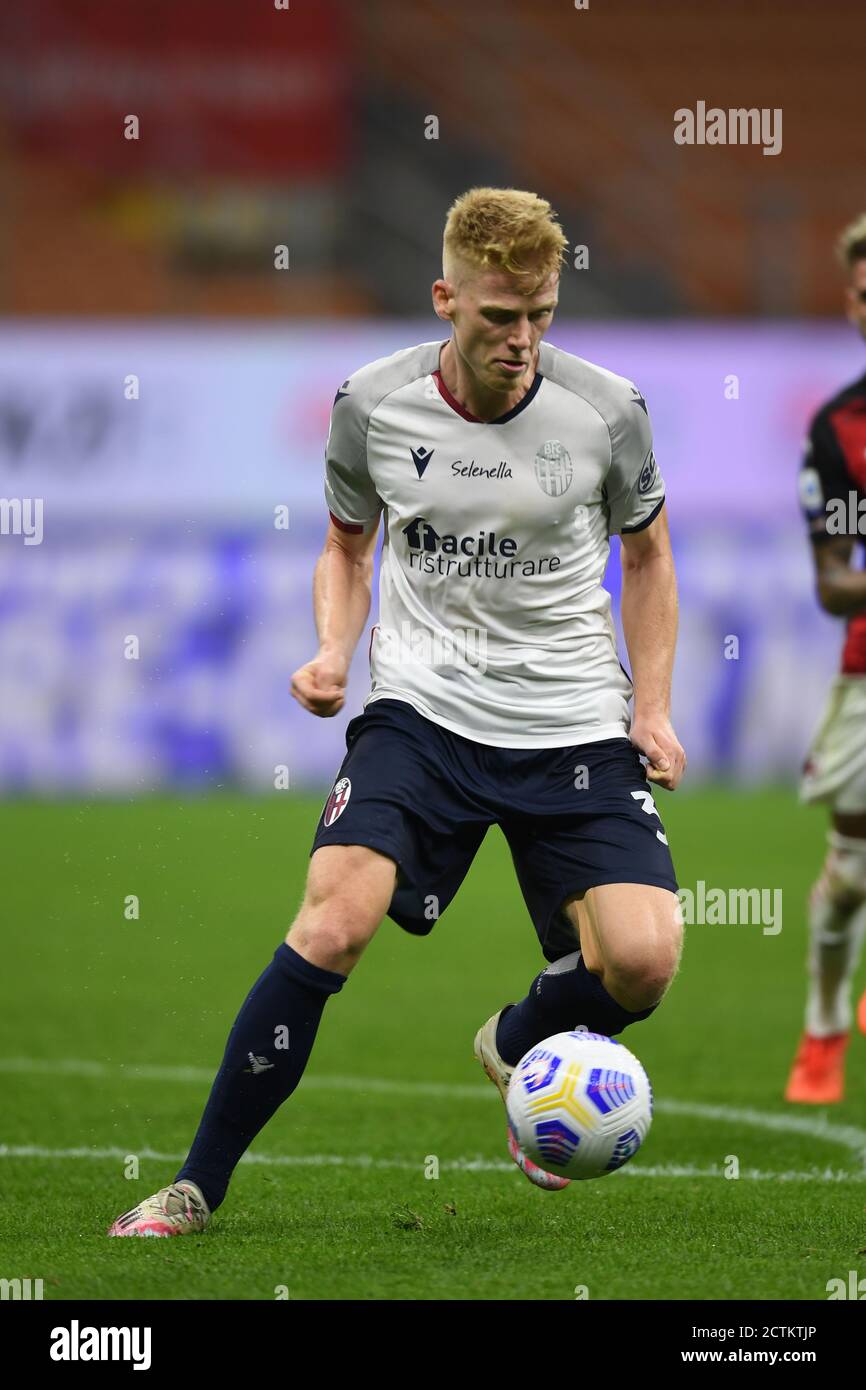 Jerdy Schouten (Bologna) during the Italian “ Serie A" match between ...