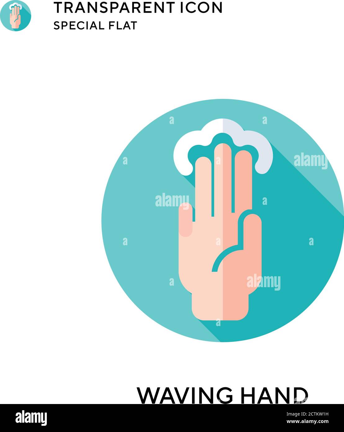 Gesturing goodbye Stock Vector Images - Alamy