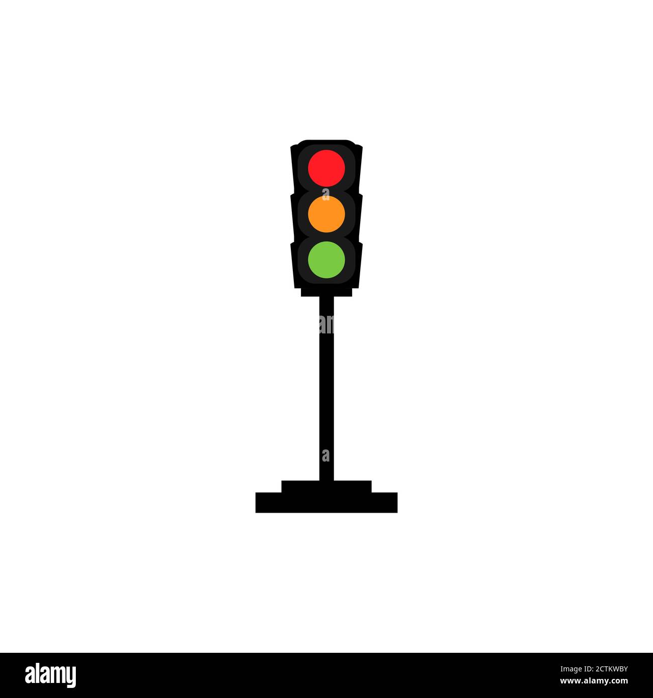 Traffic lights vector hi-res stock photography and images - Alamy