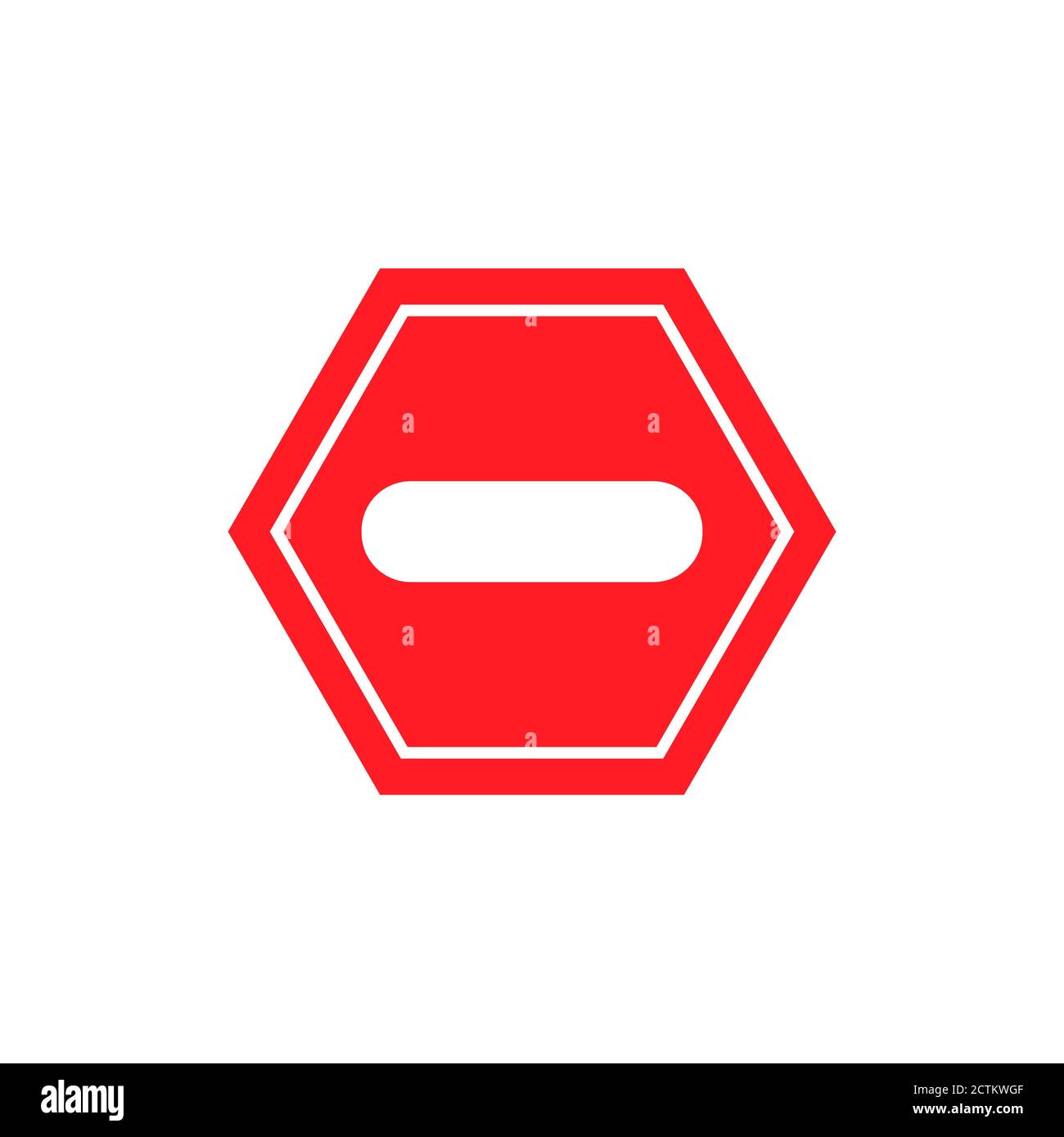 stop symbol vector design template illustration Stock Vector Image ...
