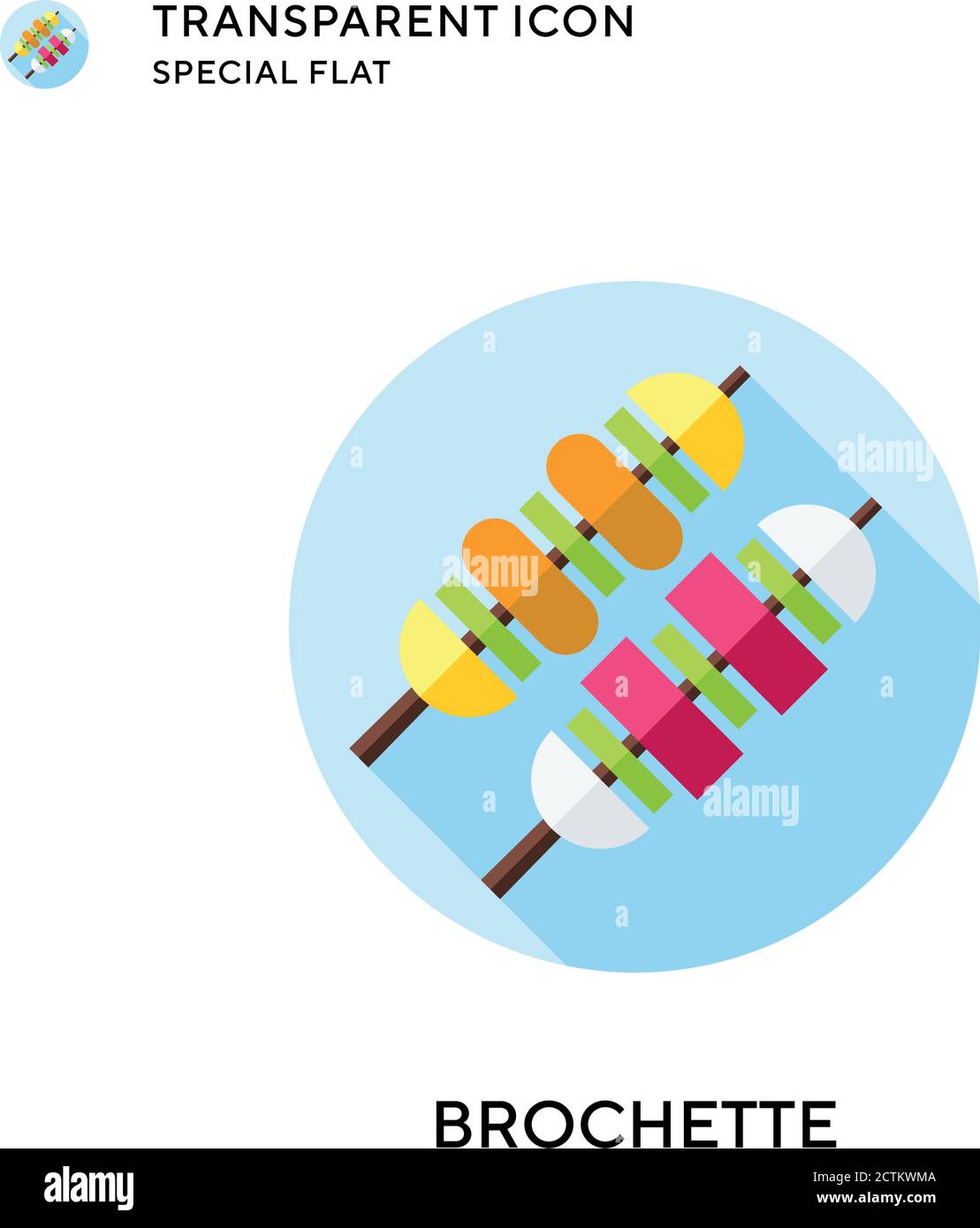 Brochette vector vectors hi-res stock photography and images - Alamy