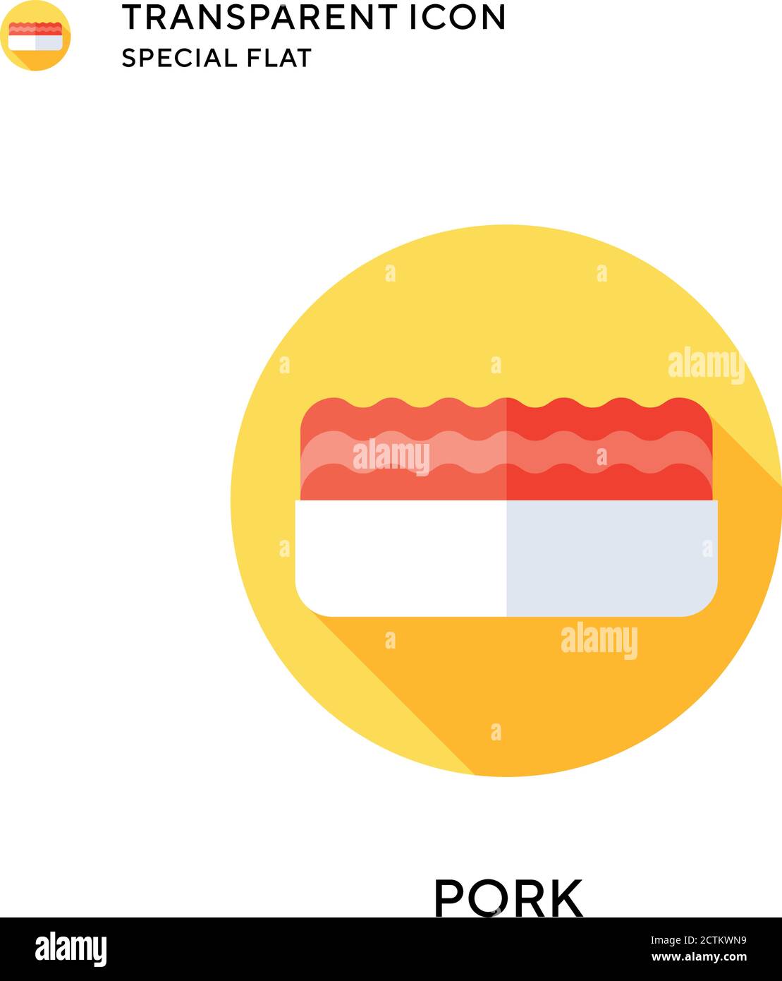 Salt and pepper pork ribs Stock Vector Images - Alamy