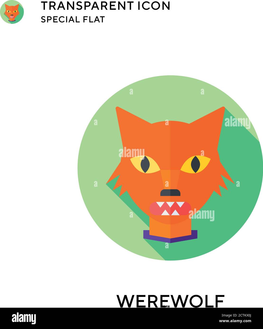 Wolfman vector vectors hi-res stock photography and images - Alamy