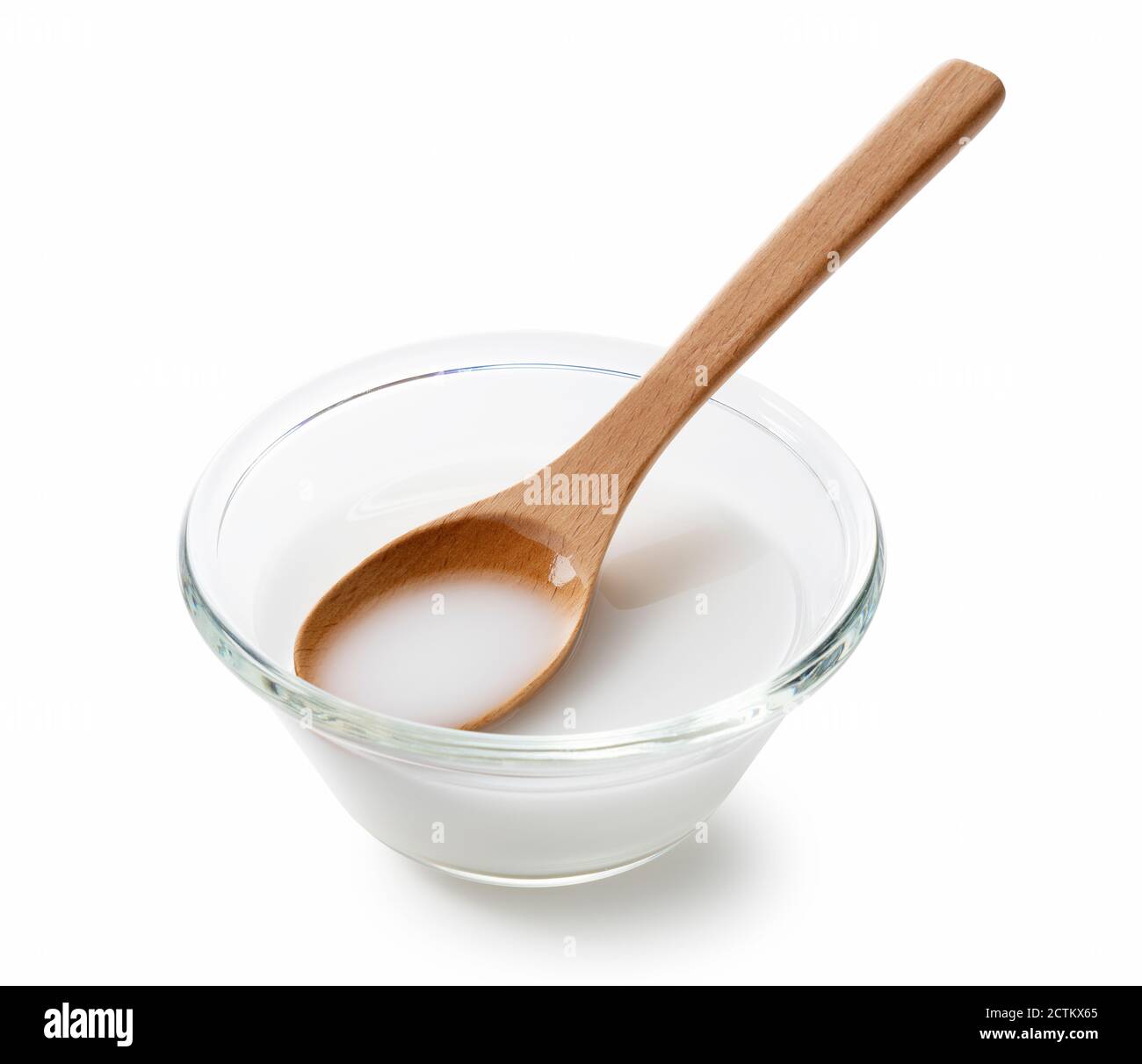 Water-soluble starch on a white background Stock Photo - Alamy