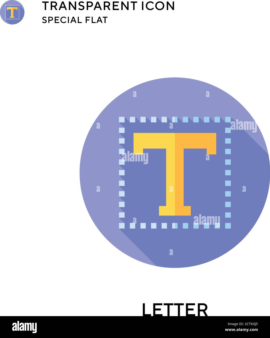 Letter vector icon. Flat style illustration. EPS 10 vector Stock Vector ...