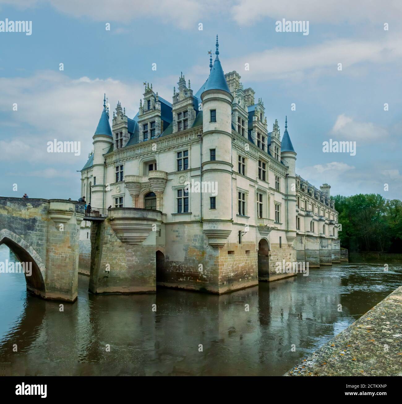 Chenanceau, France - November 01, 2013: Chenonceau Castle (Chateau de ...