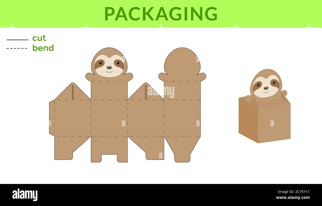 Adorable DIY party favor box for birthdays, baby showers with cute ...