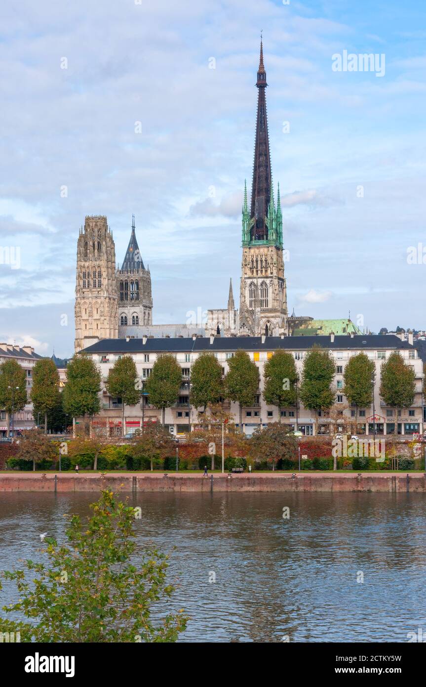 Rouen river hi-res stock photography and images - Alamy