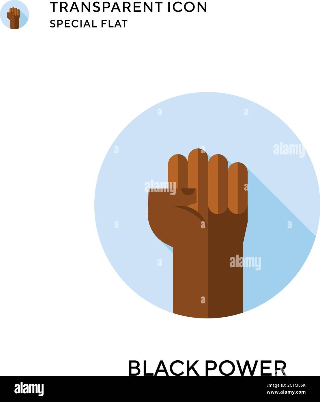 Civil rights black power Cut Out Stock Images & Pictures - Alamy