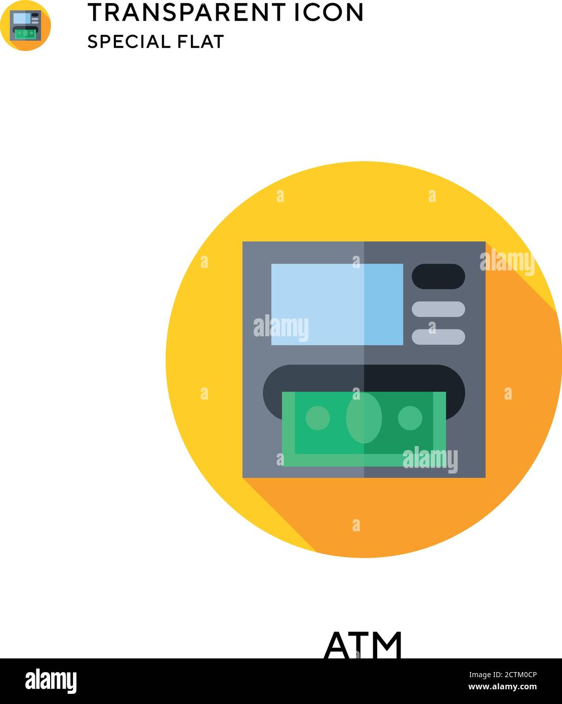 Atm person display Stock Vector Images - Alamy