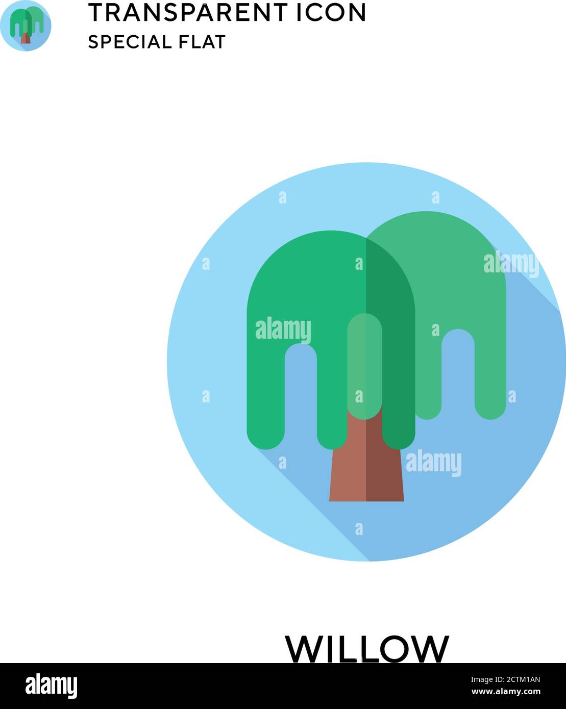 White willow tree bark Stock Vector Images - Alamy