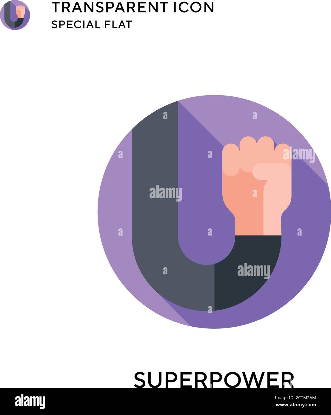 Superpower icon vector vectors hi-res stock photography and images - Alamy