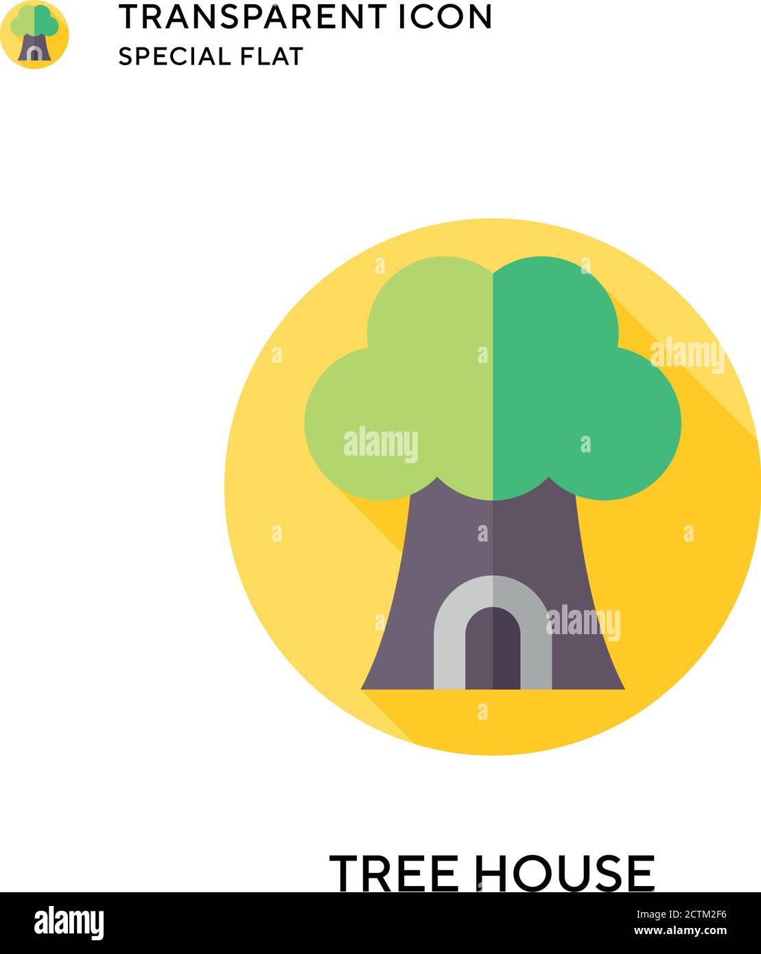 Kids adventure treehouse Stock Vector Images - Alamy