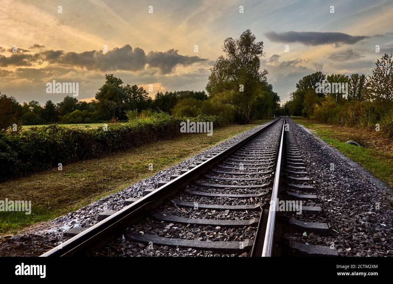 Rural landscape train hi-res stock photography and images - Alamy