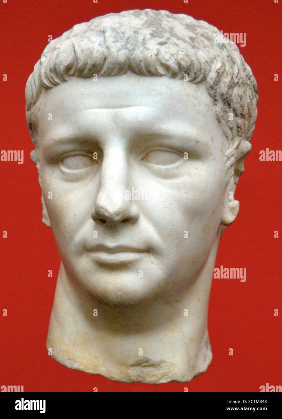 Copenhagen, Denmark - Claudius Bust in Glyptotek Museum Stock Photo - Alamy