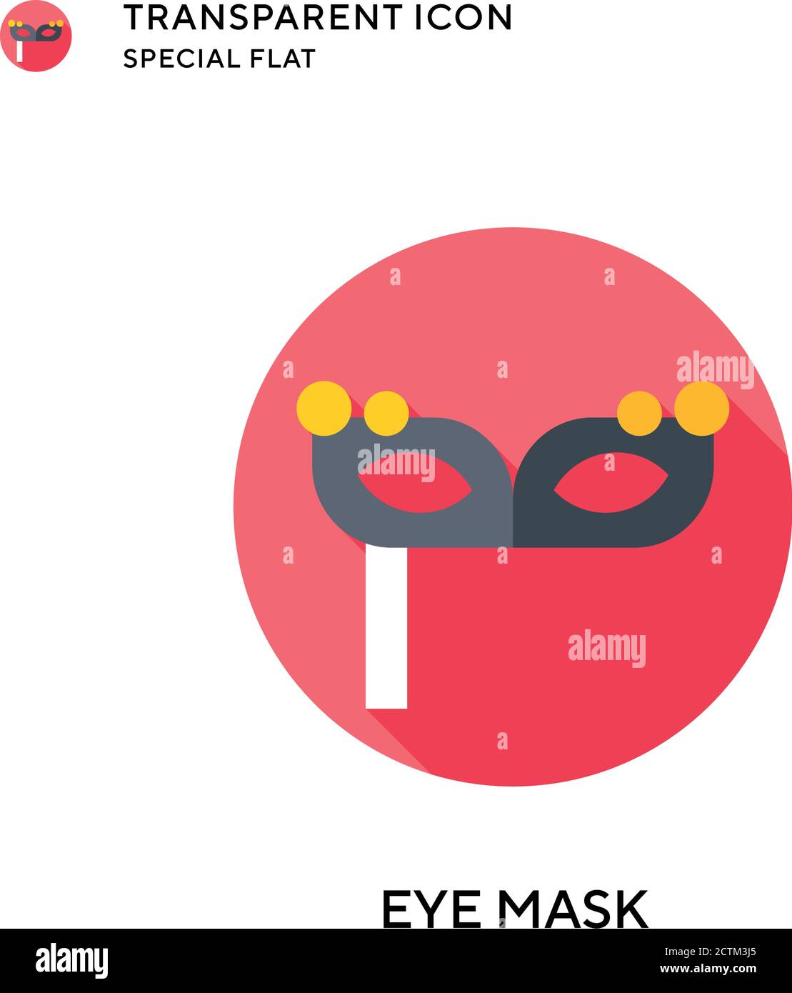 Vision Simple vector icon. Modern, simple flat vector illustration for ...