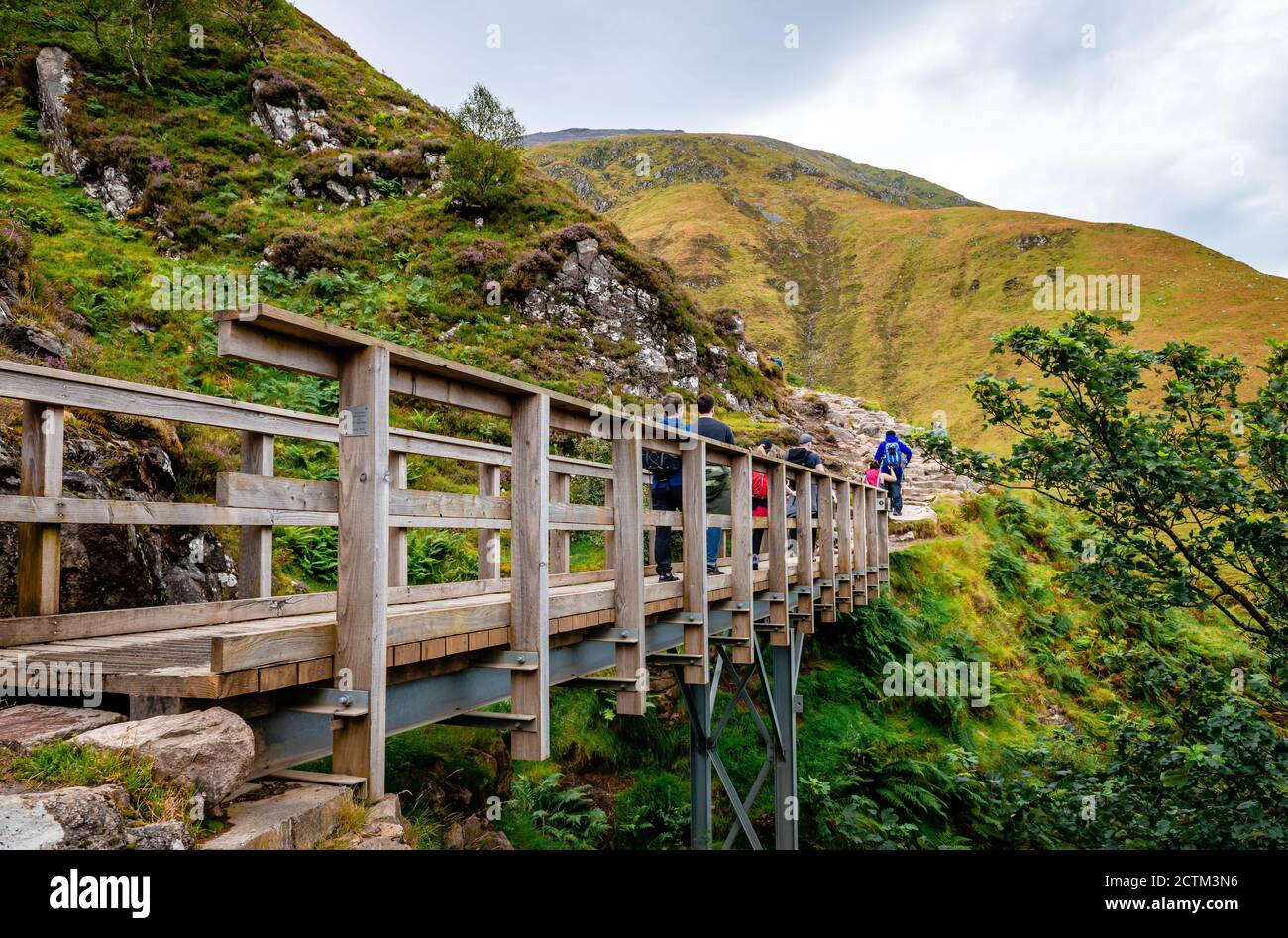 Nevis bridge fort william scotland hi-res stock photography and images ...