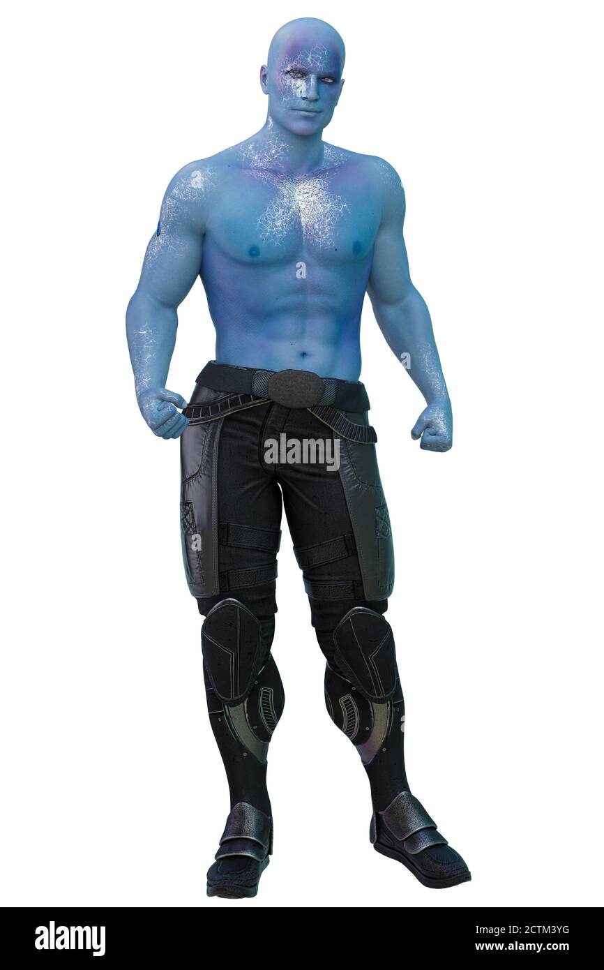 Dark skin and blue eyes Cut Out Stock Images & Pictures - Alamy