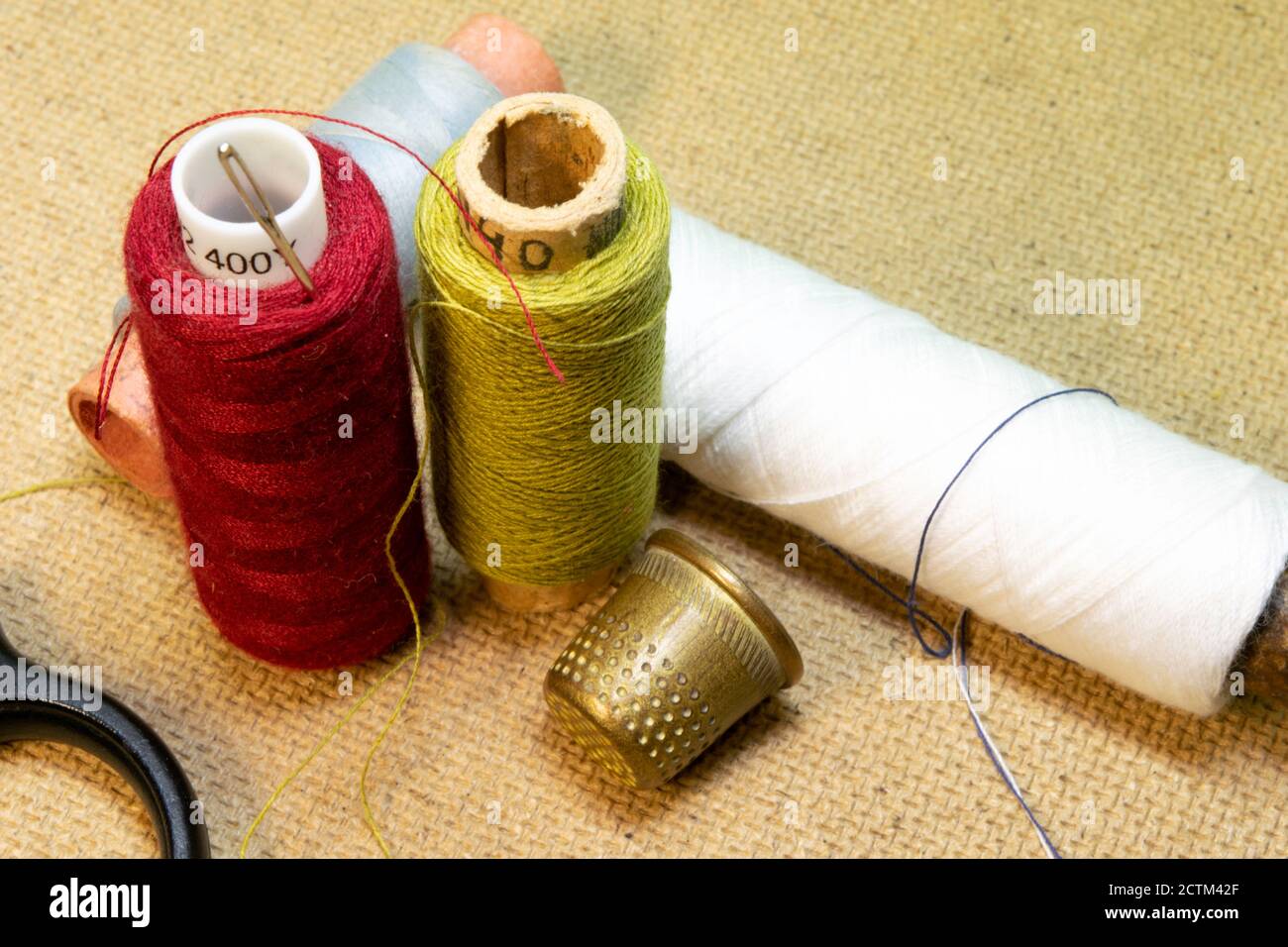 Four spools hi-res stock photography and images - Alamy