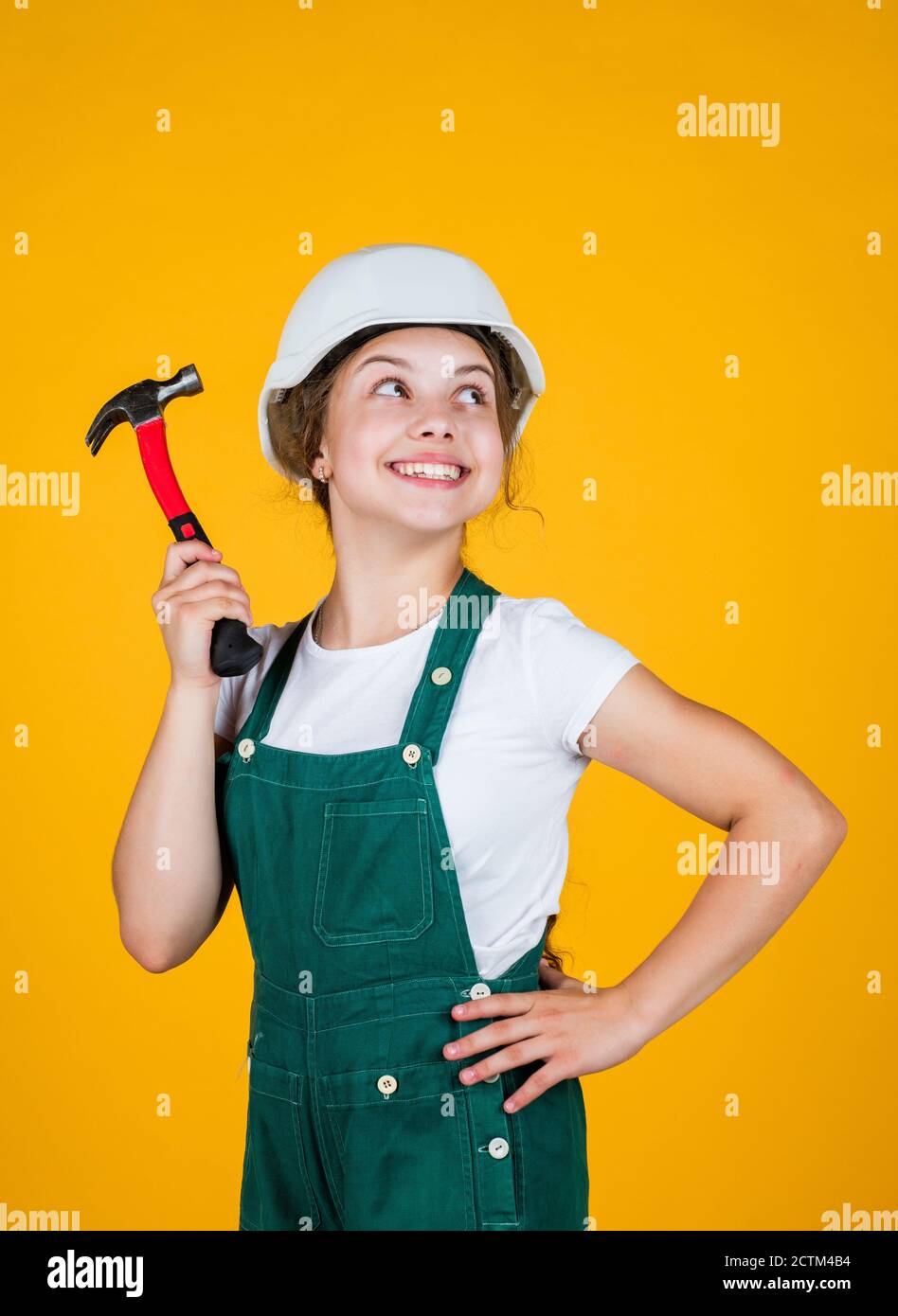 Teen using hand tools hi-res stock photography and images - Alamy