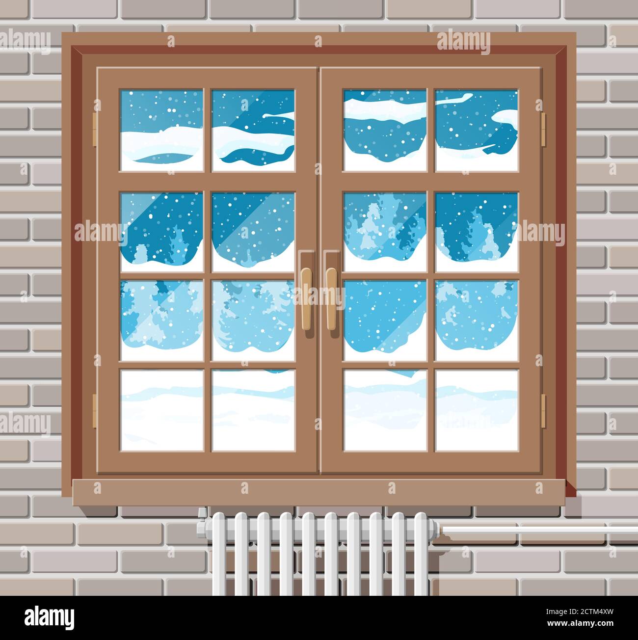 Brick sill Stock Vector Images - Alamy