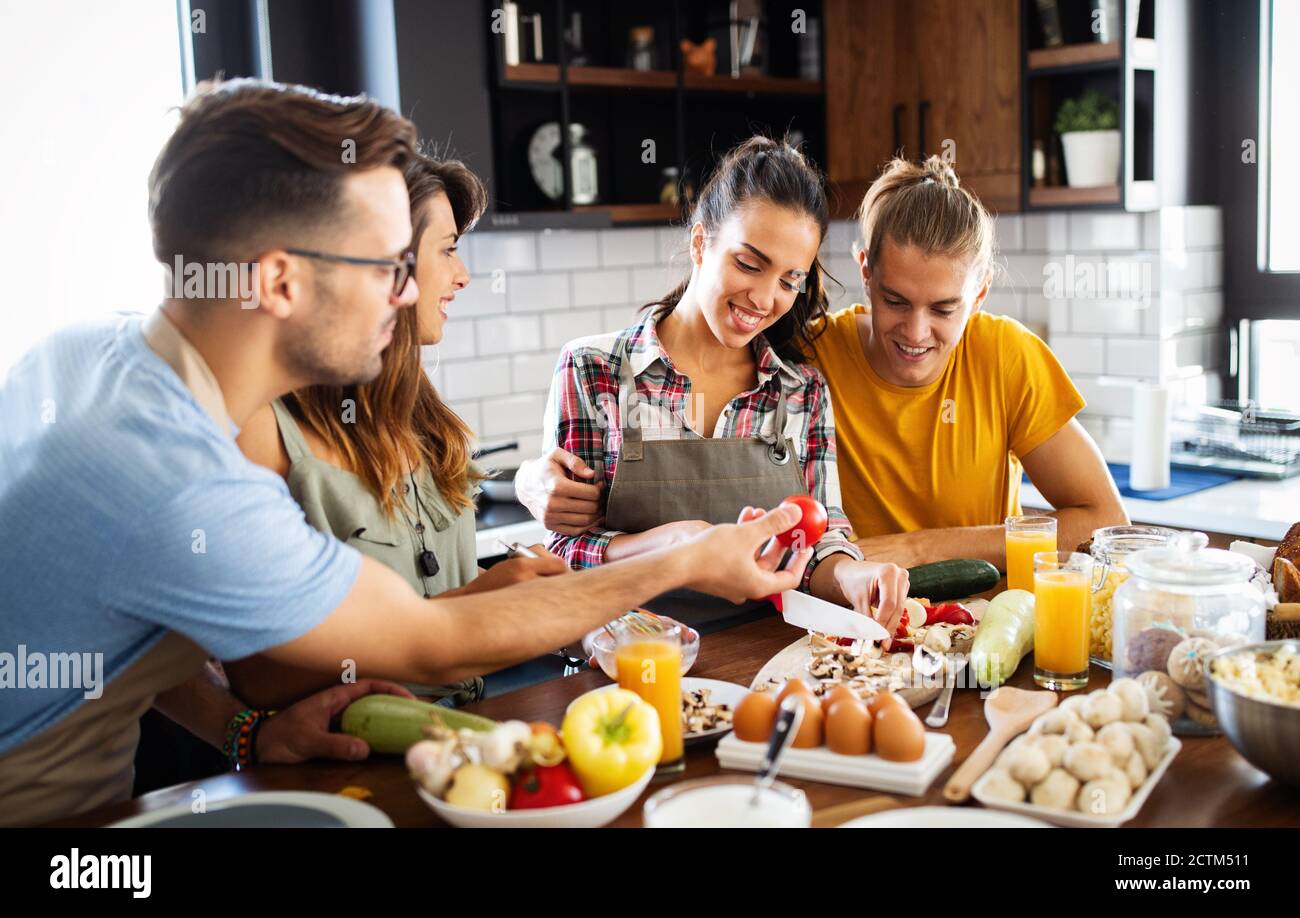 Group of chefs in kitchen hi-res stock photography and images - Alamy