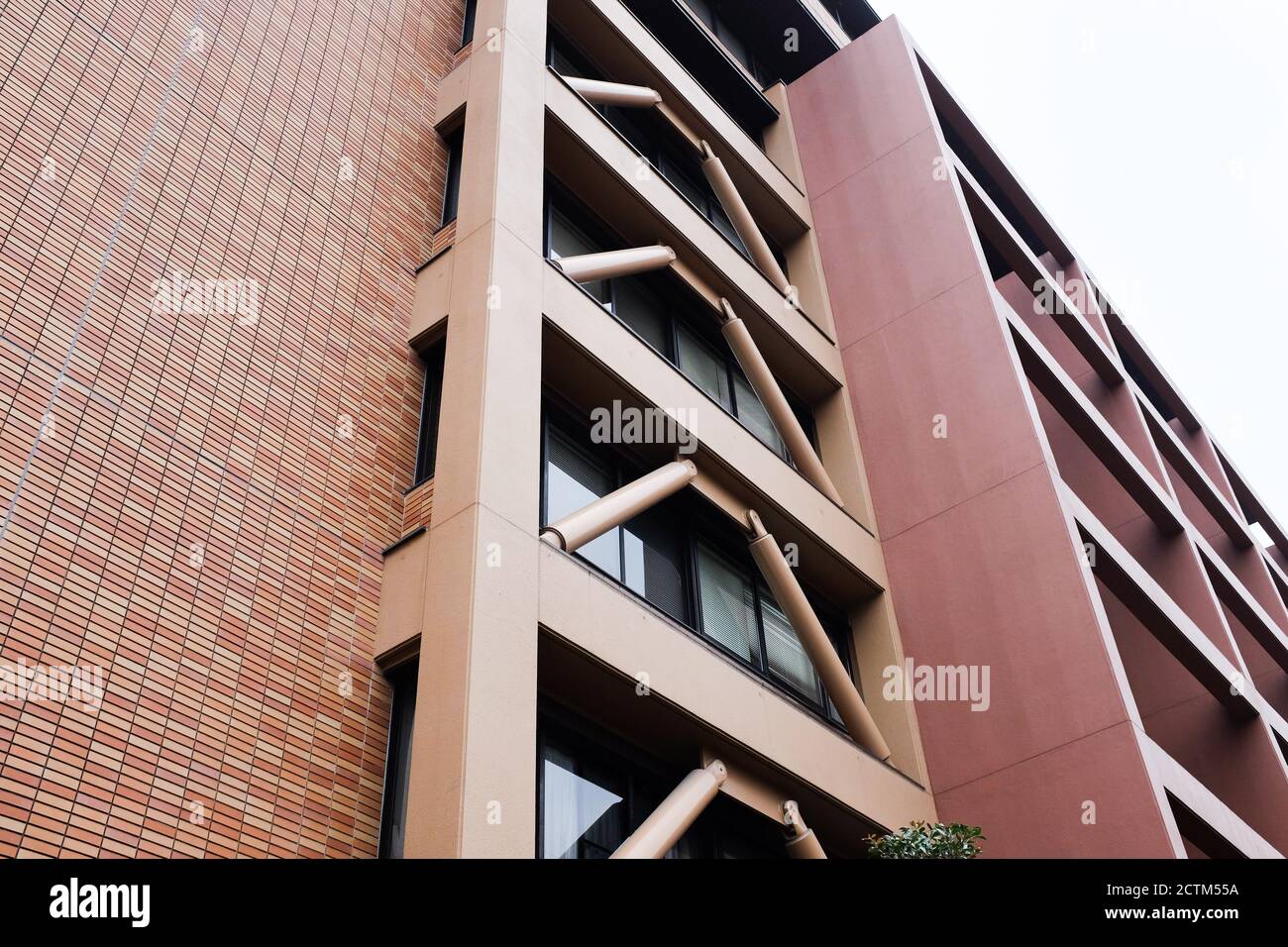 A building in Japan that is reinforced for protection against ...