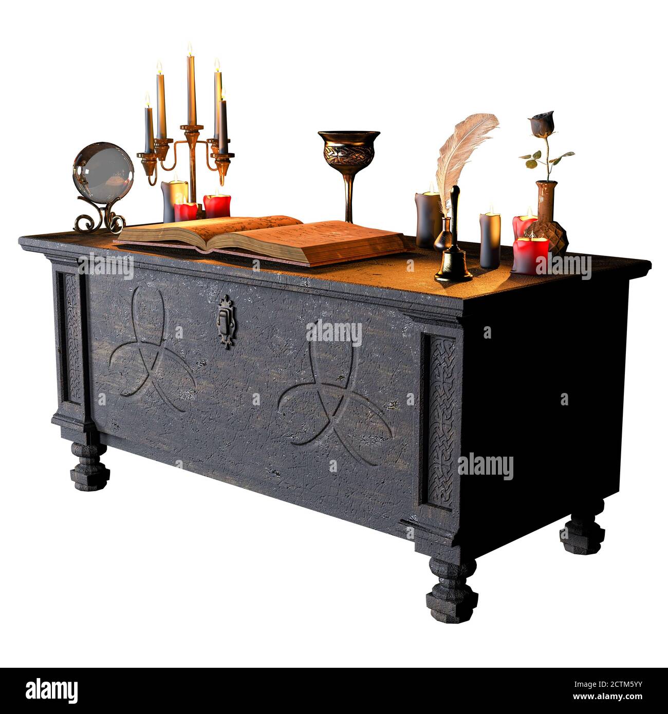 Gothic box table Cut Out Stock Images & Pictures - Alamy