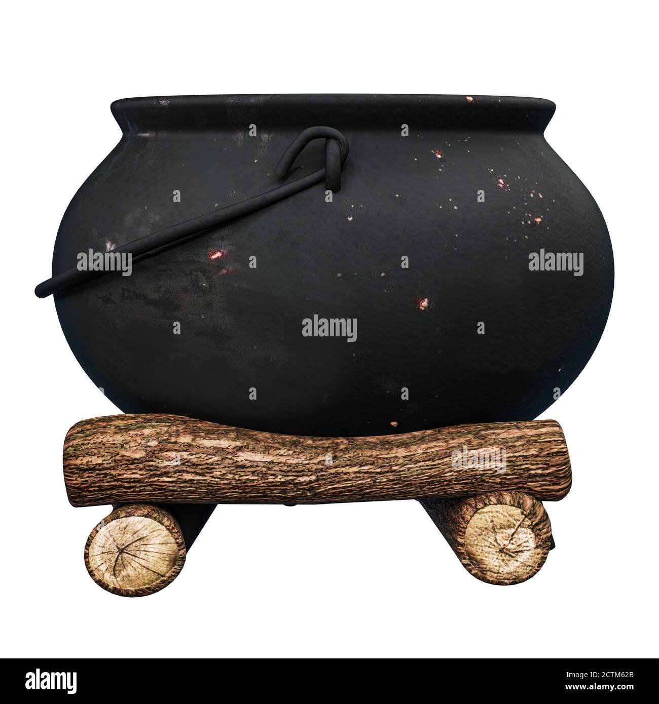 Fantasy Witch Cauldron, 3D illustration, 3D rendering Stock Photo - Alamy