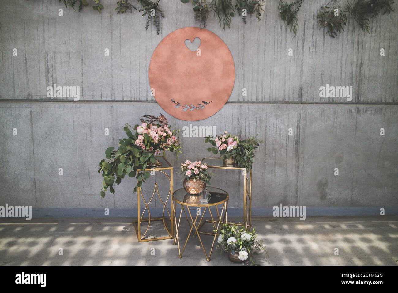 Close up served wedding tables hi-res stock photography and images - Alamy