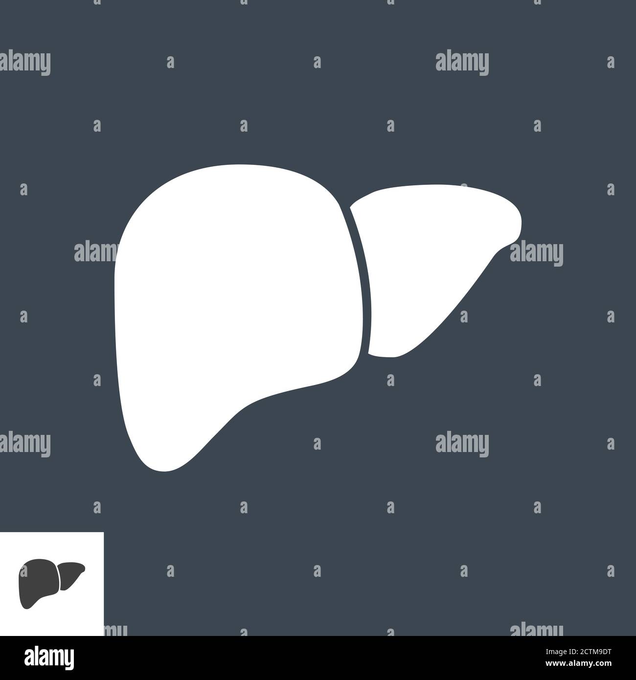Human liver cirrhosis Stock Vector Images - Alamy