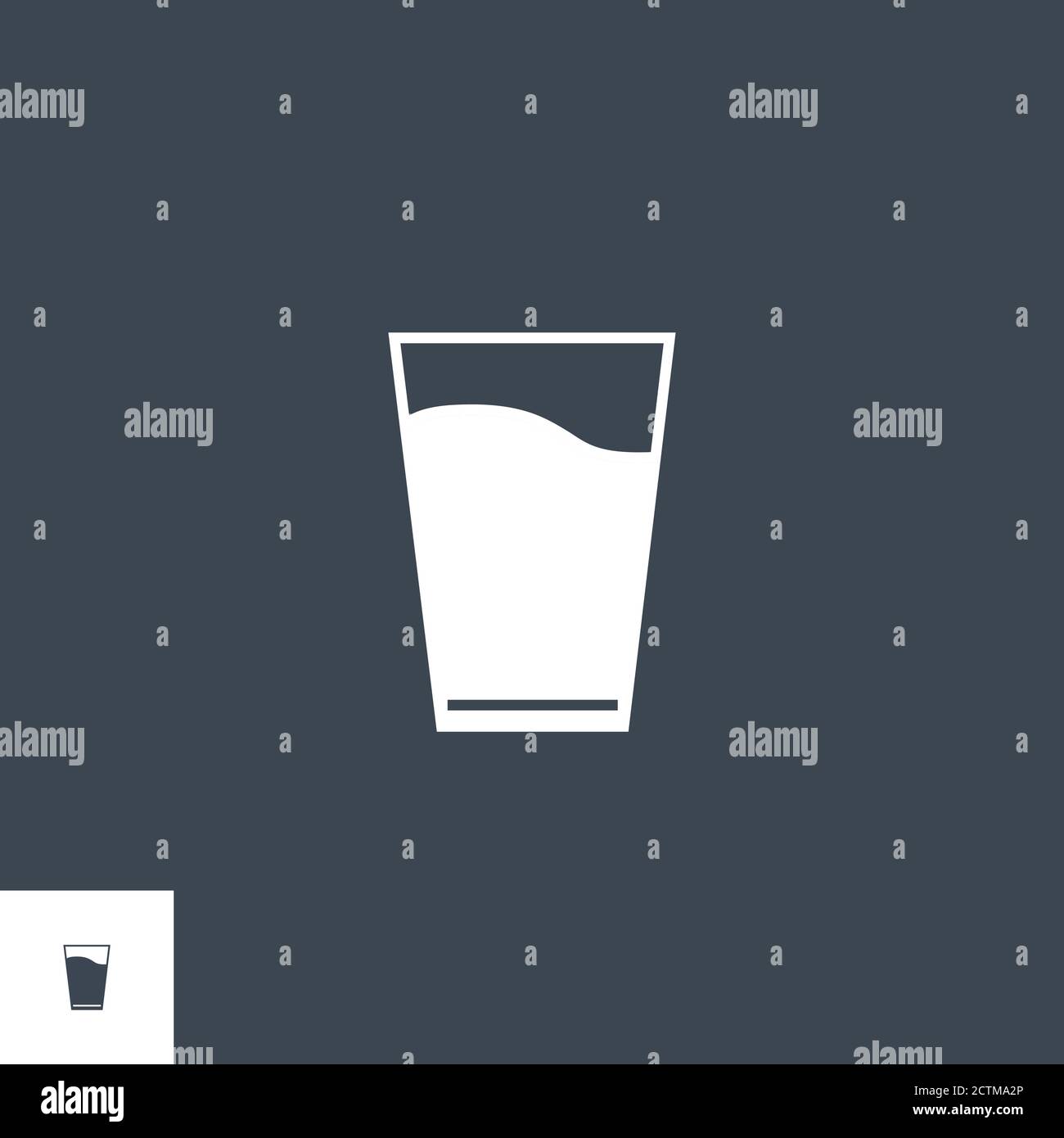 Glass water related vector hi-res stock photography and images - Alamy