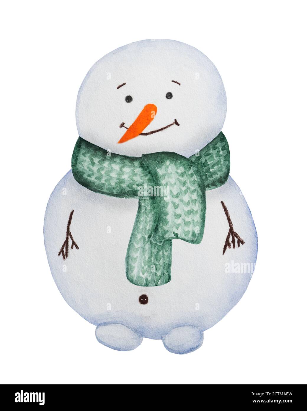Snowman winter clothes knitted Cut Out Stock Images & Pictures - Alamy