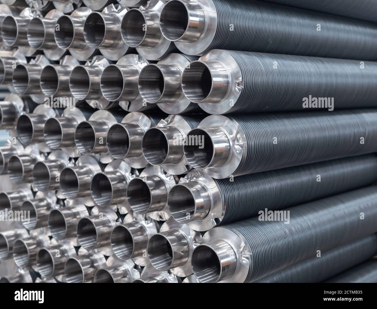Steel pipe storage hi-res stock photography and images - Alamy