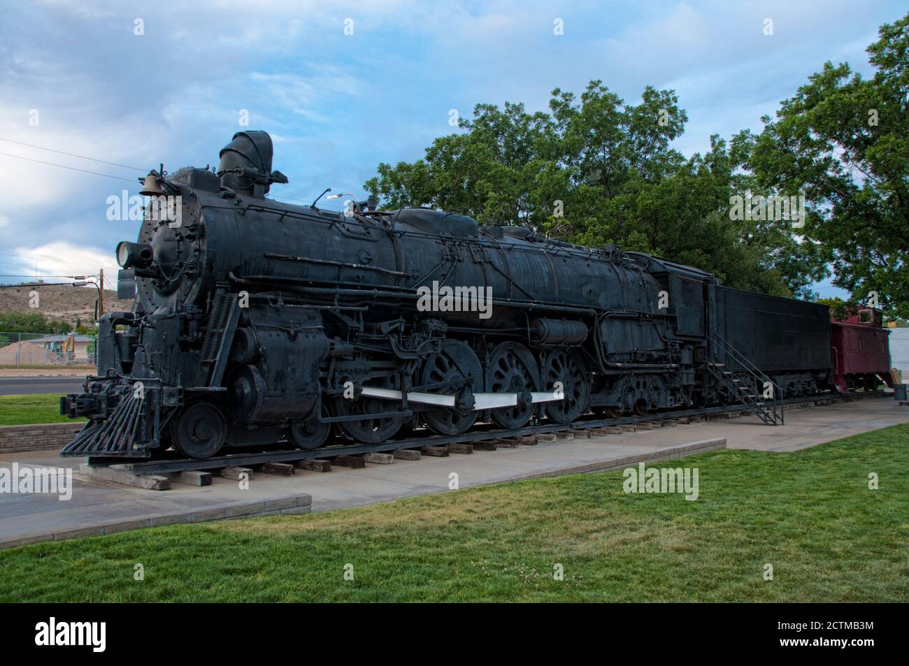 Santa fe steam locomotive hi-res stock photography and images - Alamy