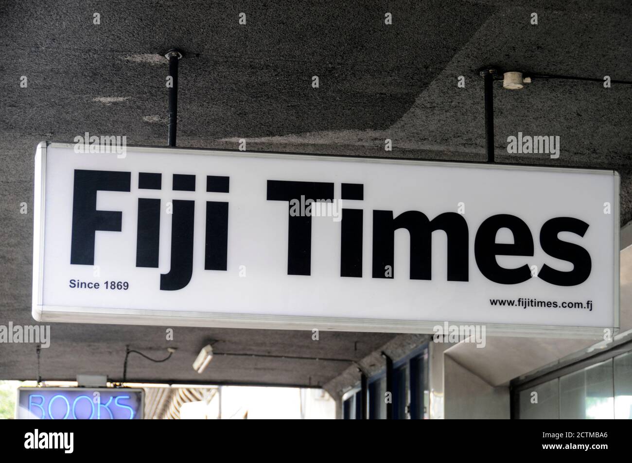 Fiji Times newspaper editorial offices in Victoria Parade, Suva, Fiji ...