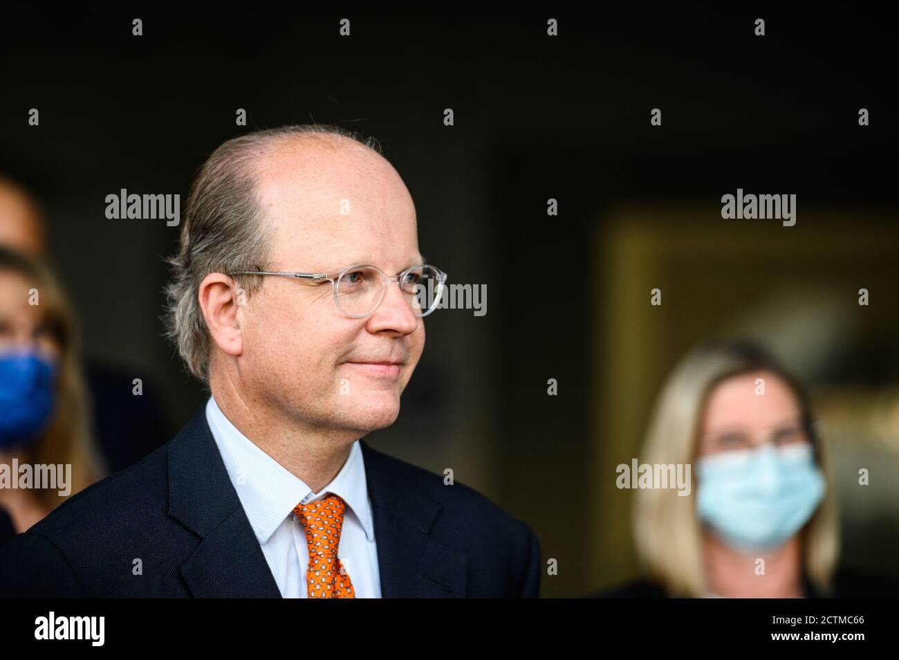 Ingelheim Am Rhein, Germany. 22nd Sep, 2020. Hubertus von Baumbach ...